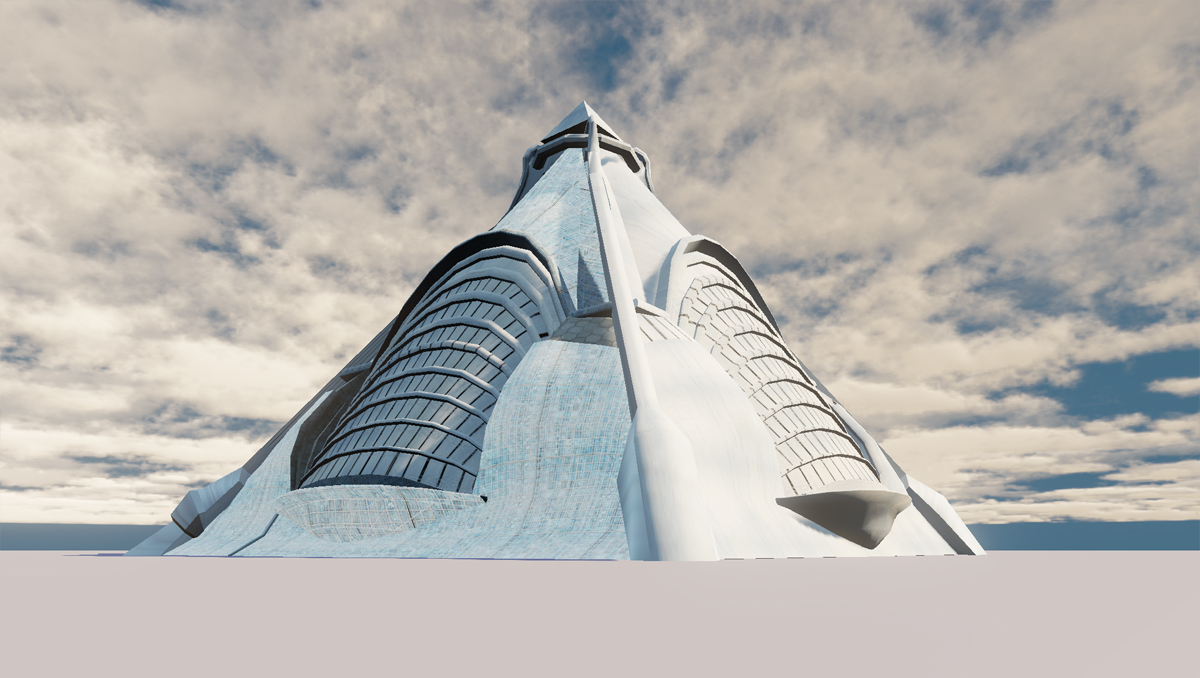 Ignacio Guajardo: Futuristic Pyramid [WIP]