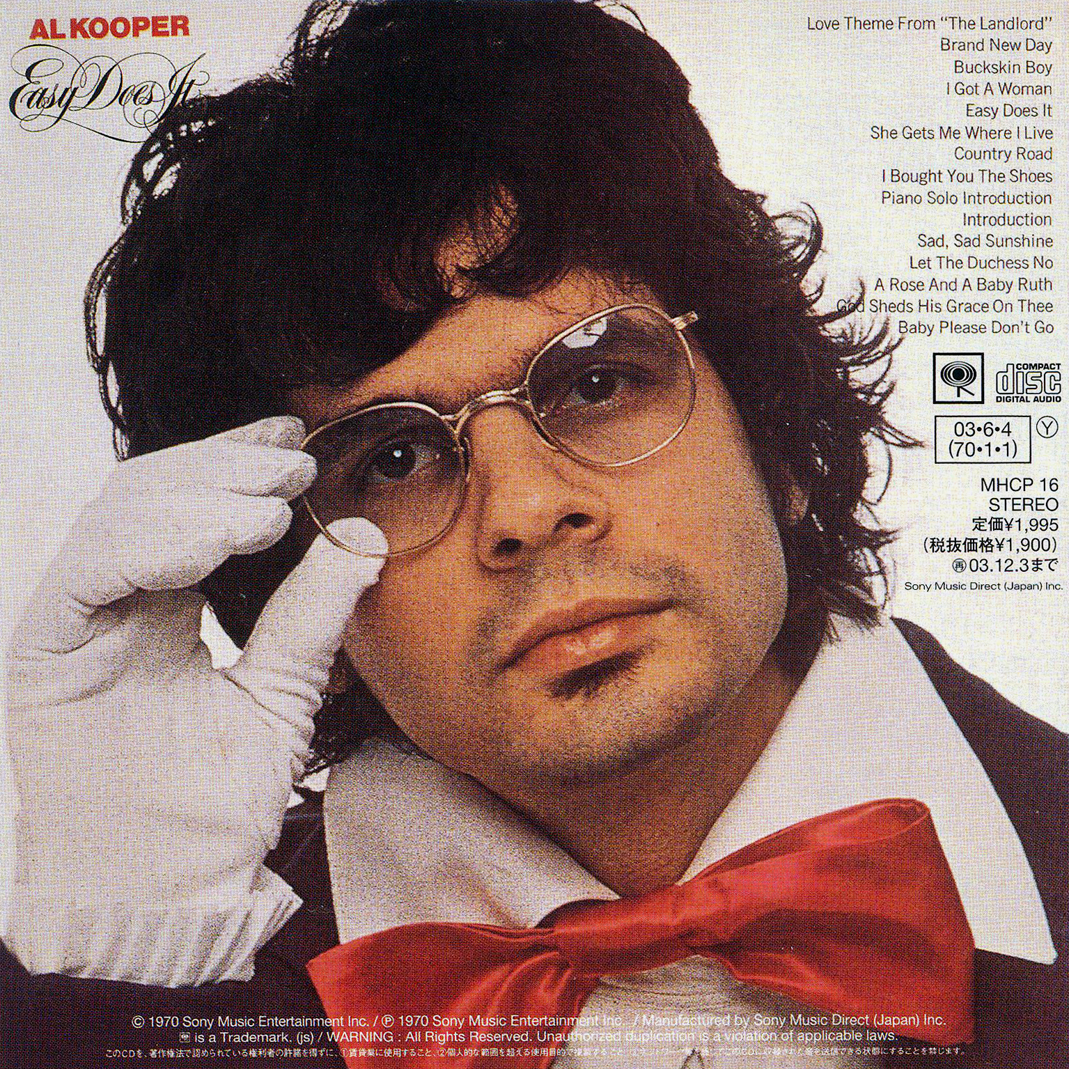 Darius, Don't You Get The Feelin: Al Kooper - Easy Does It (Great ...