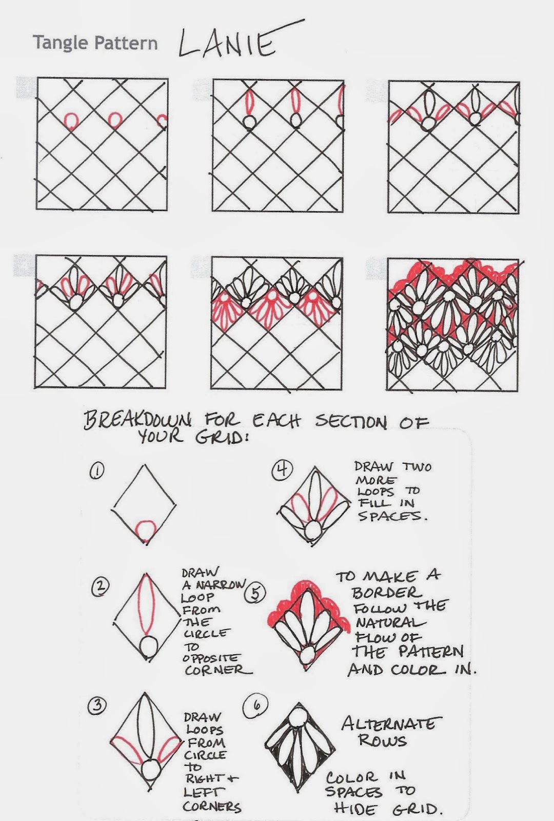 Tickled To Tangle: Lovely Lanie