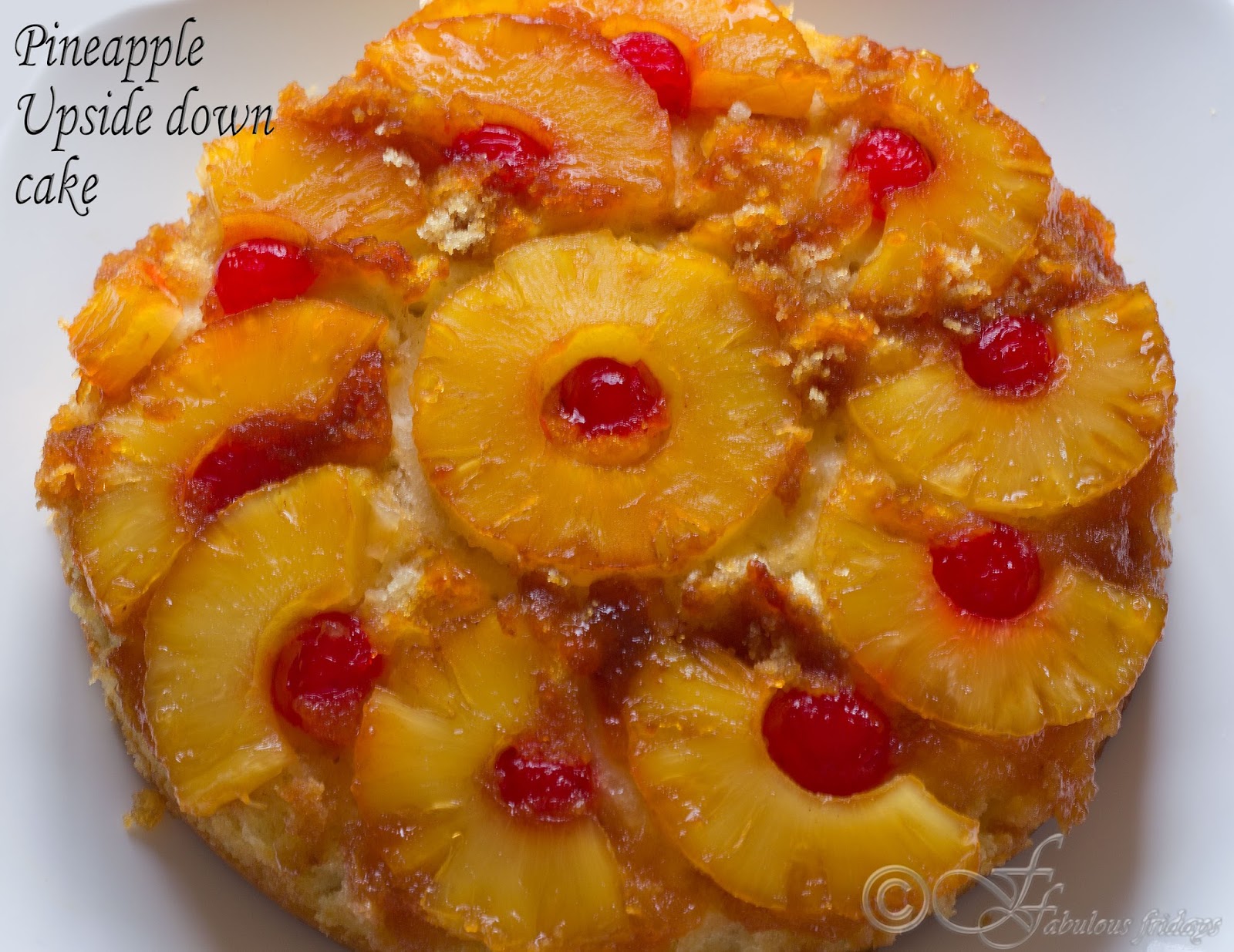 fabulous fridays: Pineapple upside down