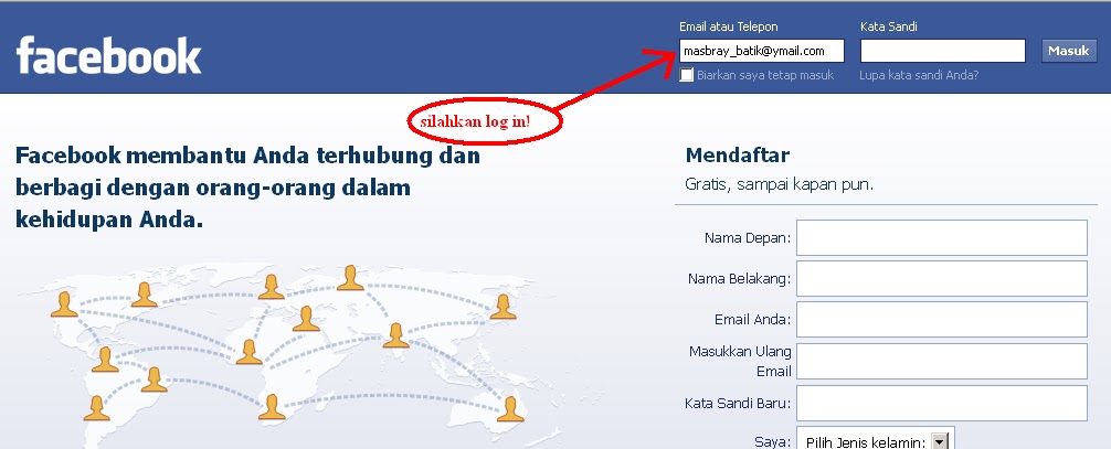 Miftah Website: Cara mudah memasukan akun Fb ke dalam blog