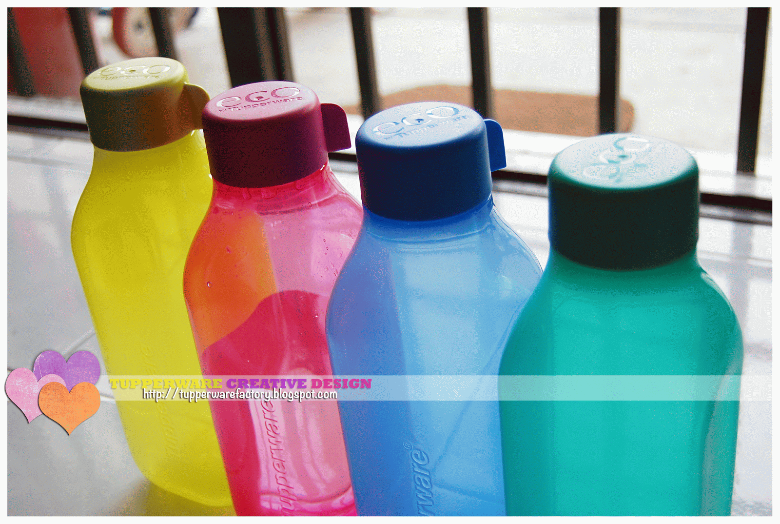 TUPPERWARE CREATIVE DESIGN: TUPPERWARE SQUARE FRIDGE BOTTLE
