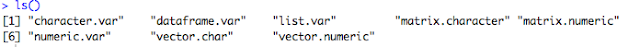 Data types, part 1: Ways to store variables | R-bloggers