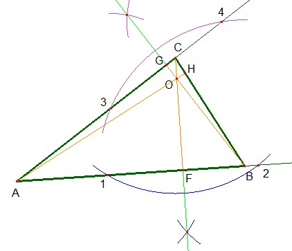 TECNOLOGIA: Triangoli: punti notevoli