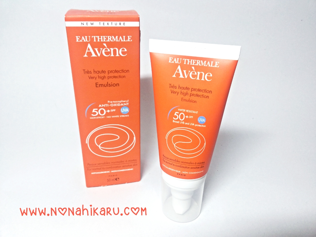 [REVIEW] : EAU THERMALE AVENE SUNBLOCK EMULSION SPF 50+ - Beauty ...