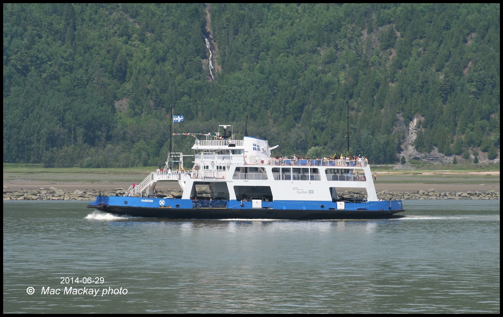Navigation Québec: poste # 65 traversier Radisson