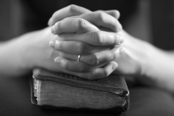 Folded Hands In Prayer