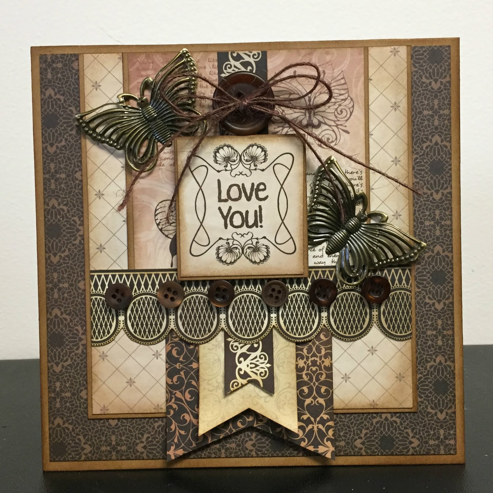 Making Dark Brown Pretty Vintage Cards - Ultimate Crafts "Ooh La la ...