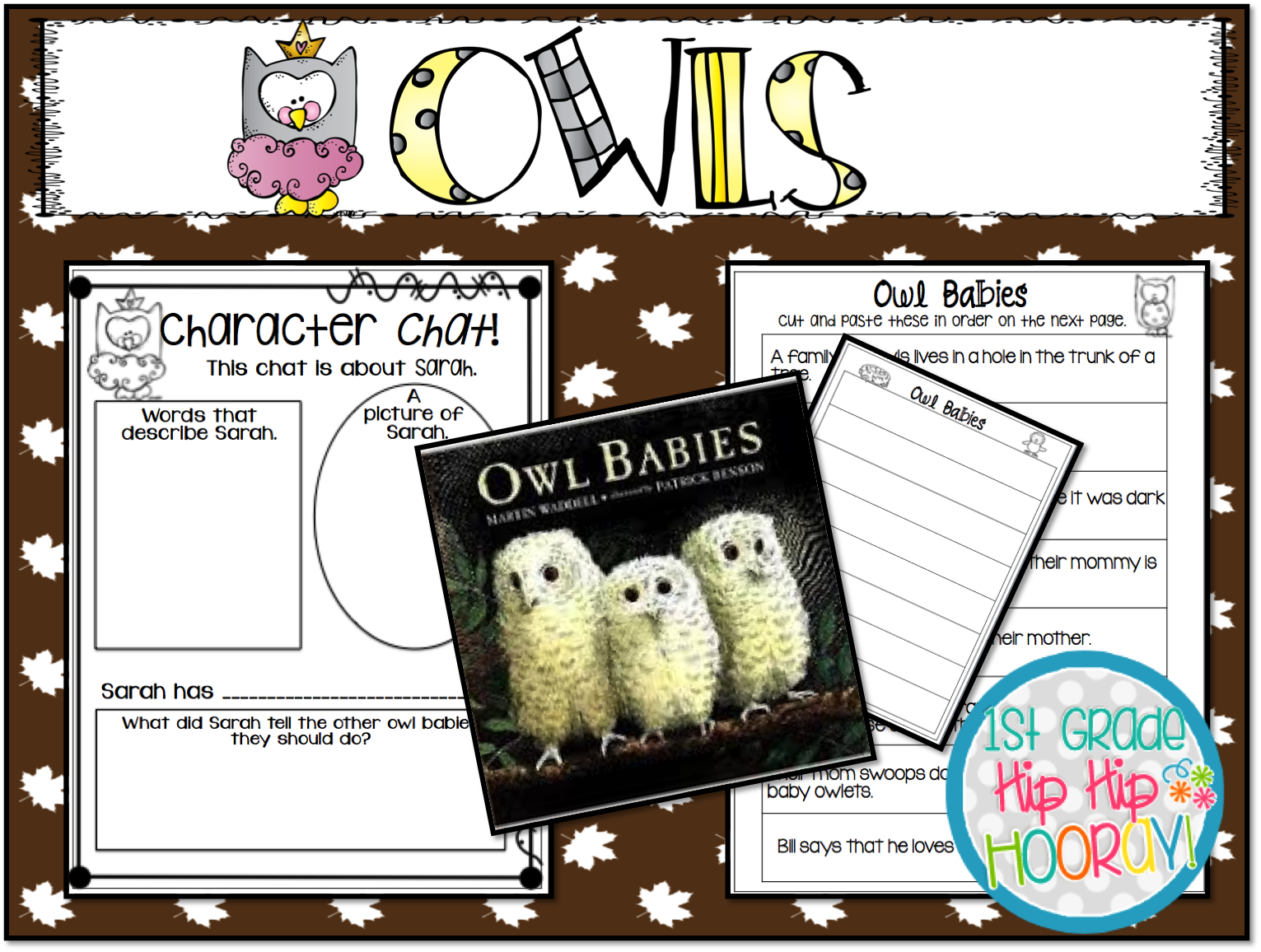 1st Grade Hip Hip Hooray!: Owls...Teaching primary students to use ...
