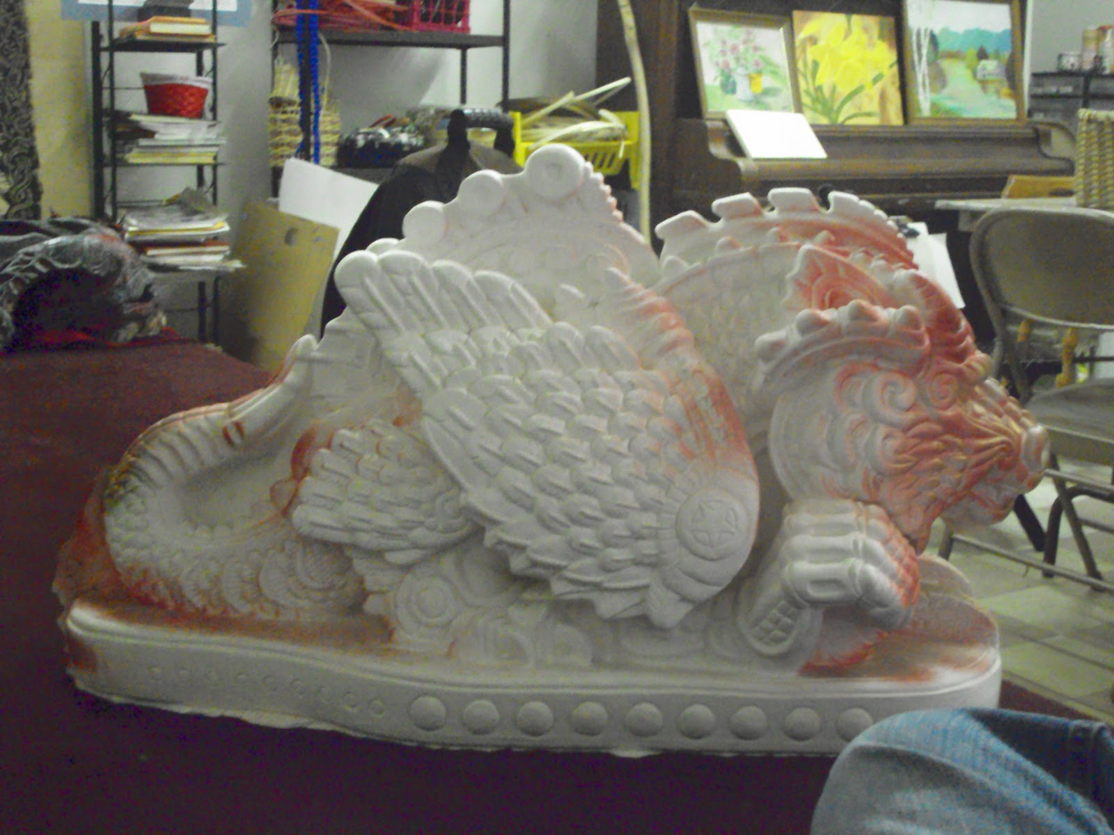 Art and Madness in the Post- Industrial Apocalypse: Plaster Dragons and ...