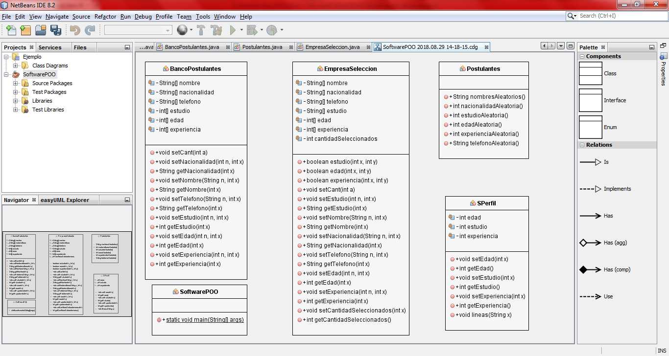 Proyecto POO: GEA: Plugin EasyUML (NetBeans IDE 8.2)