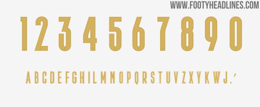 Universal Puma EURO 2020 Kit Font Revealed - To Be Used By All Teams ...