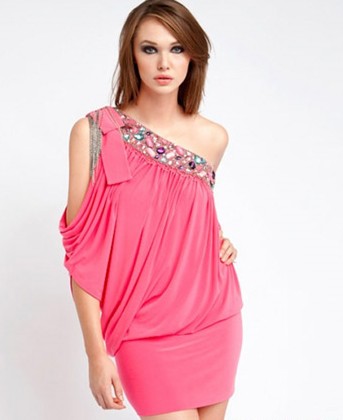 Fashion Apparel 2012: Short pink dress Prom Night