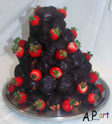 Alex the Contemporary Culinarian: Chocolate Croquembouche (Chocolate ...