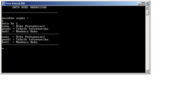 Teknik Informatika: PROGRAM POINTER PADA PASCAL