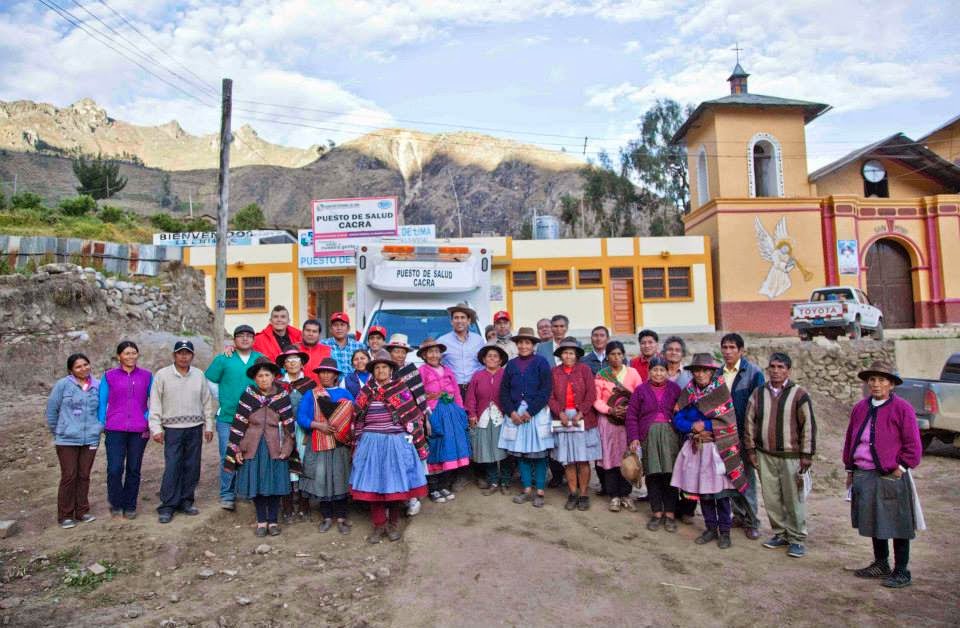 C.I.H.P.: EN EL DISTRITO DE CACRA – YAUYOS: INAUGURAMOS MODERNO PUESTO ...