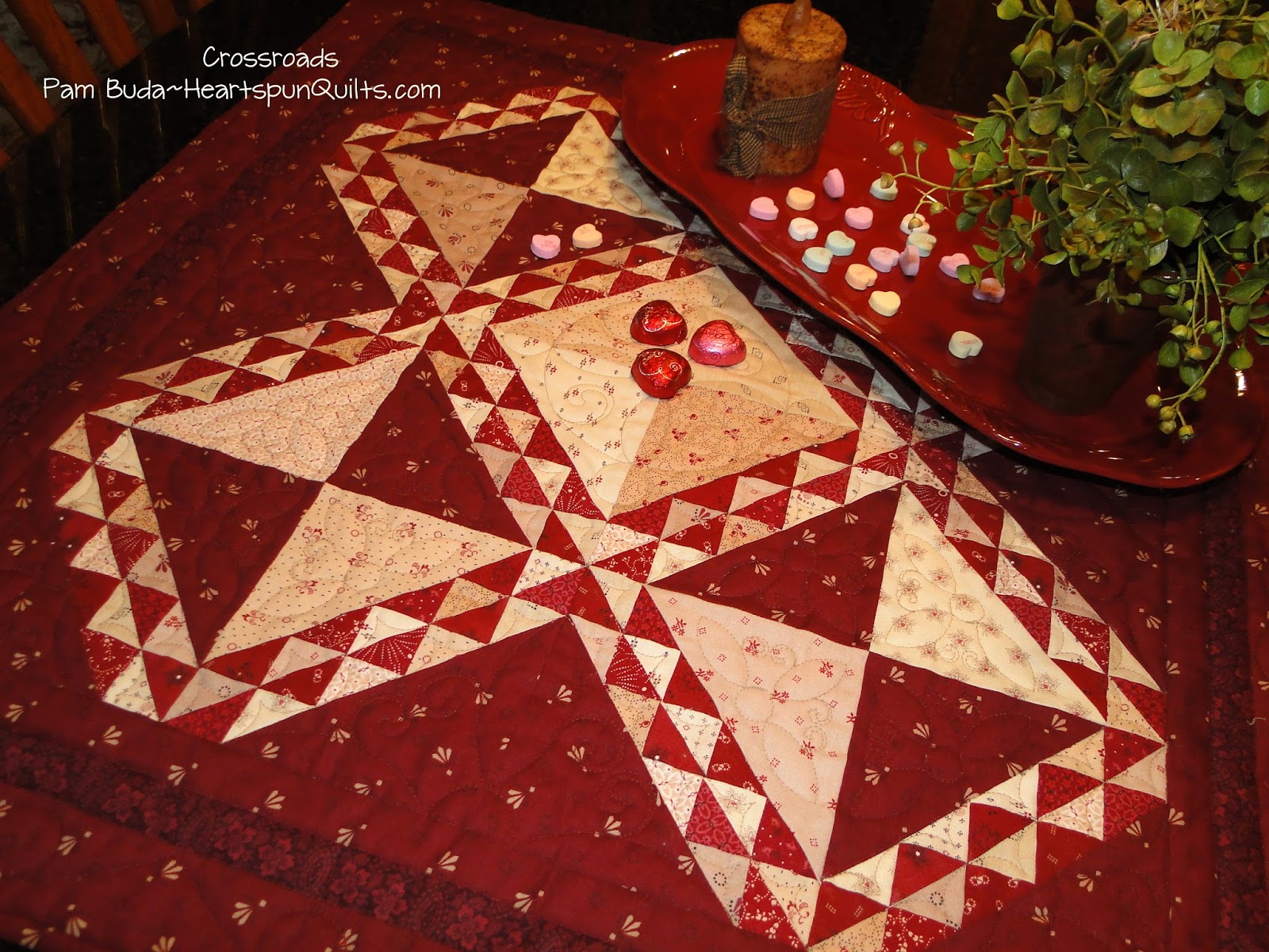 Heartspun Quilts ~ Pam Buda: Crossroads ~ A New Limited Edition Quilt ...