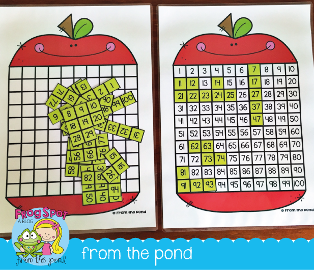 100 Chart Activities for the Year! | From the Pond