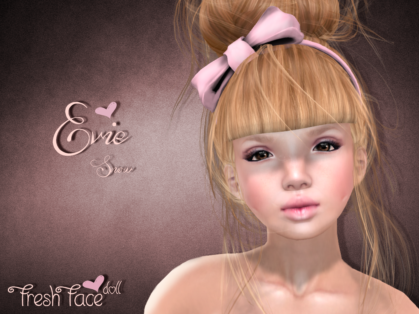 FreshFace Skins and Shapes: New Release "Evie" from FreshFace DOLL ...