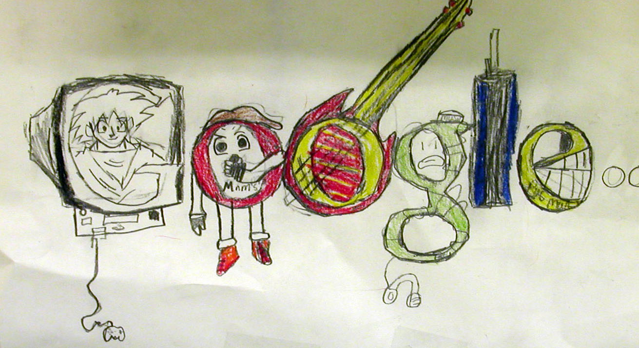 Fernwood Art Class: 5th Grader's Google Designs