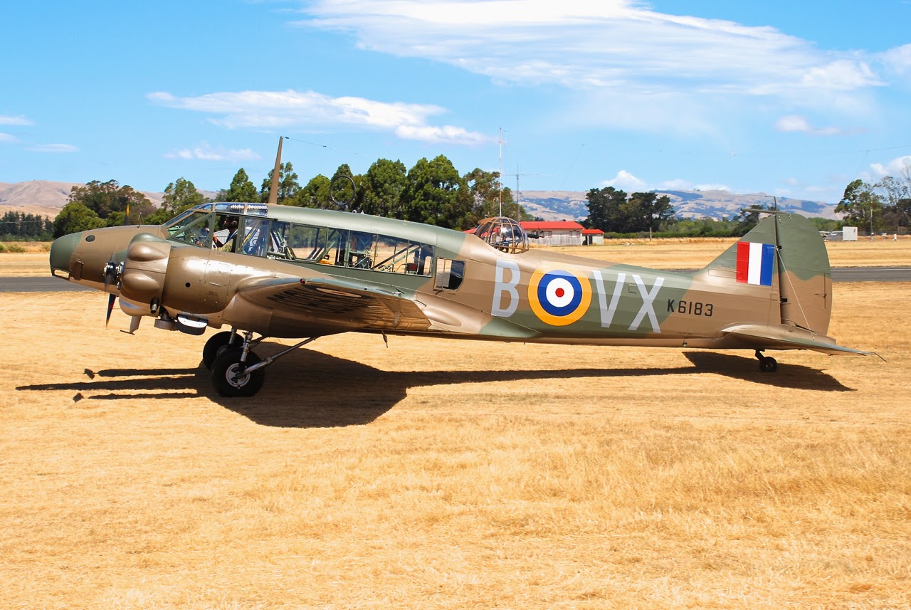 Aviationshotz: Wings over Wairarapa - Avro Anson MKI