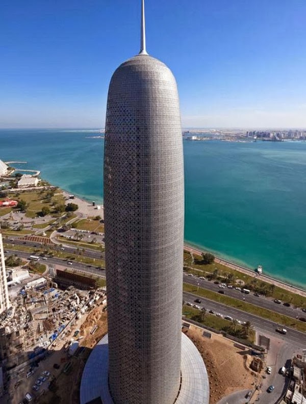 World Visits: Doha Tower - Ancient Islamic Design Architecture