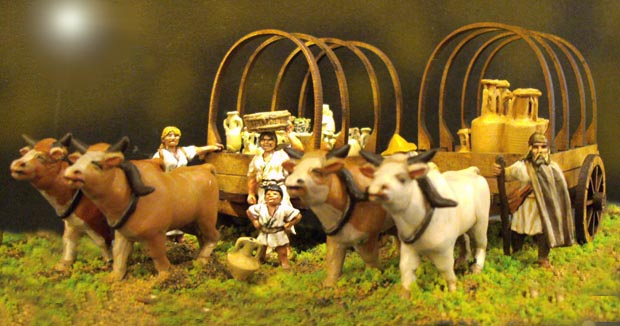Land of the Lead: 28mm ROMAN SUPPLY CARTS
