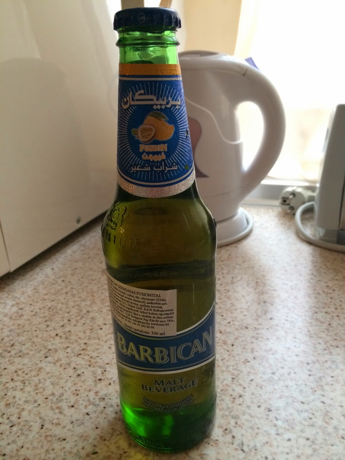 World Beer Experience: Barbican lemon - U.A.E. - 21-1-2014