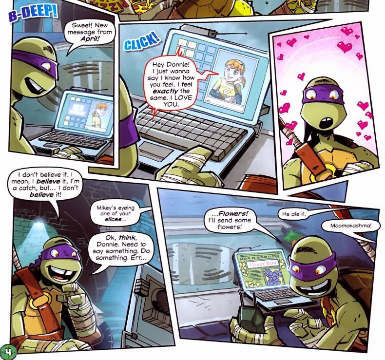 Donnie And April Comic