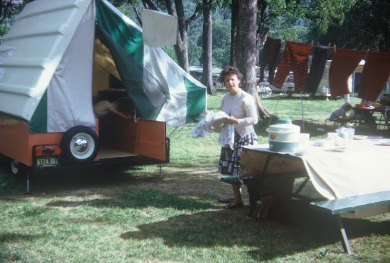 Camping in the Old Days: 20 Fascinating Color Photographs of Travel ...