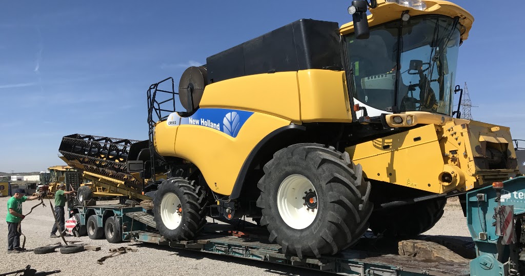 NOTICIAS Enrique Segura S.L.: VENTA NEW HOLLAND CR960 y TX64 SL