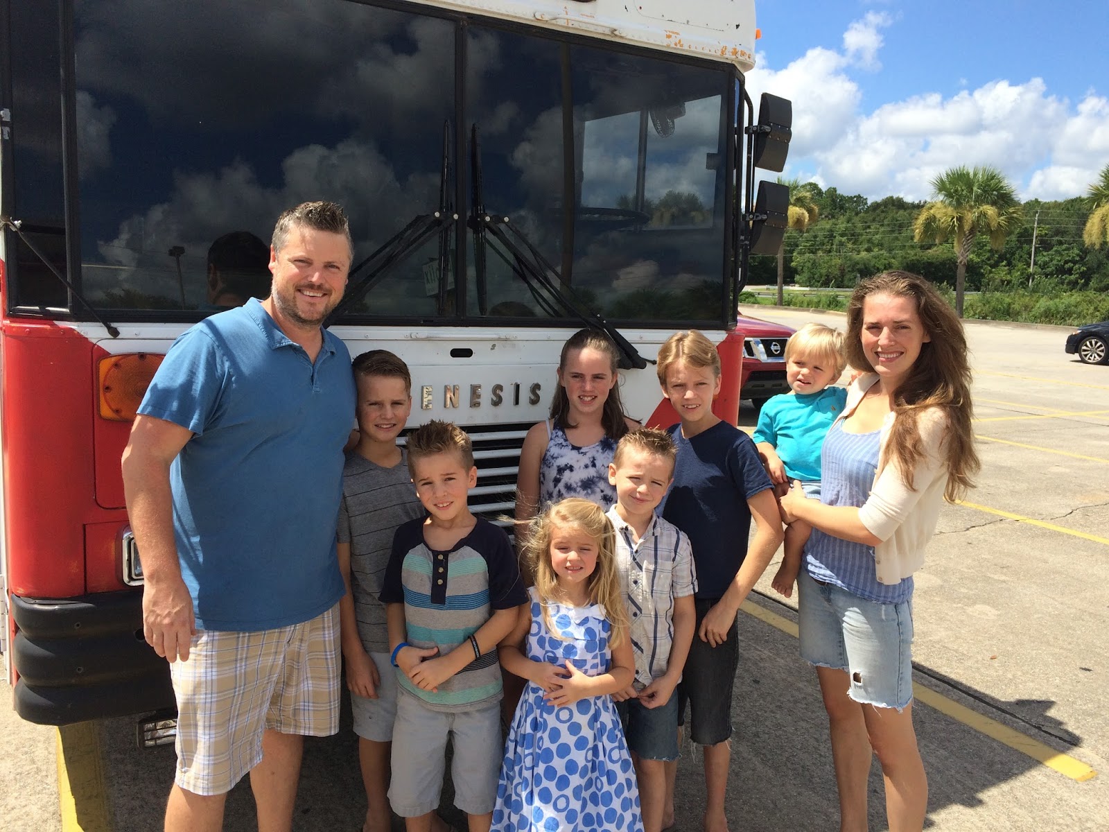 Family of 12, Loving Life on the Road in a Converted Charter Bus ...
