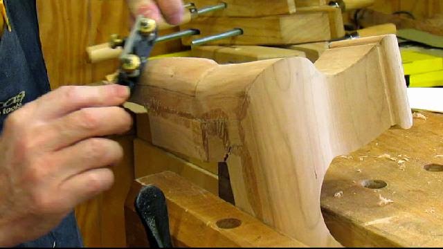 David Boeff Furniture Maker: Making the Ogee Bracket Feet - Part 2 ...