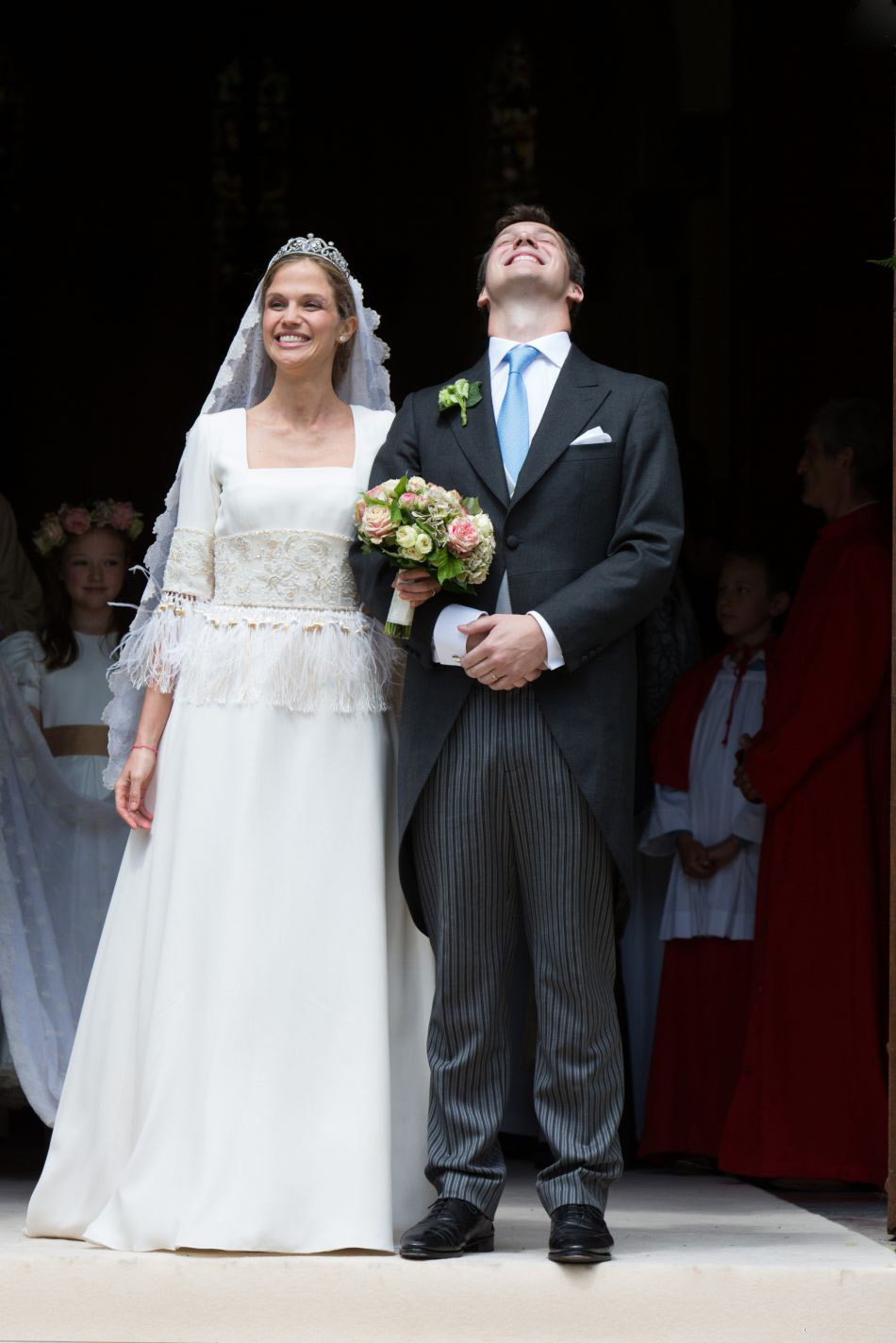Royal Family Around the World: Princess Alix of Ligne Weds Count ...