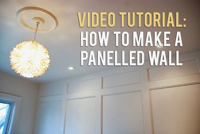 How To Make A Panelled Wall - Rambling Renovators