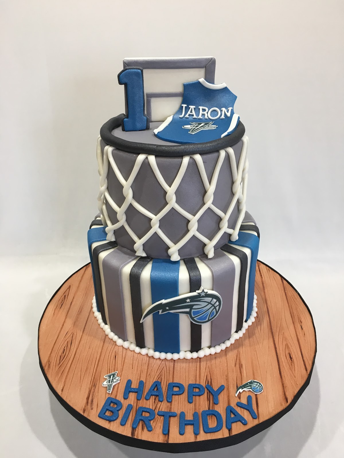 MyMoniCakes: Orlando Magic Basketball cake