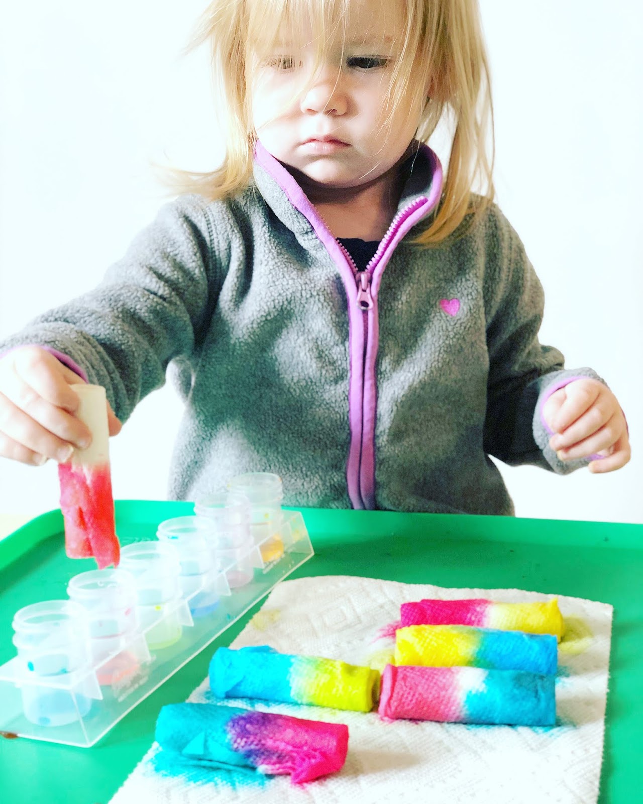 Find the Little Mind: Dip 'n Dye Butterflies