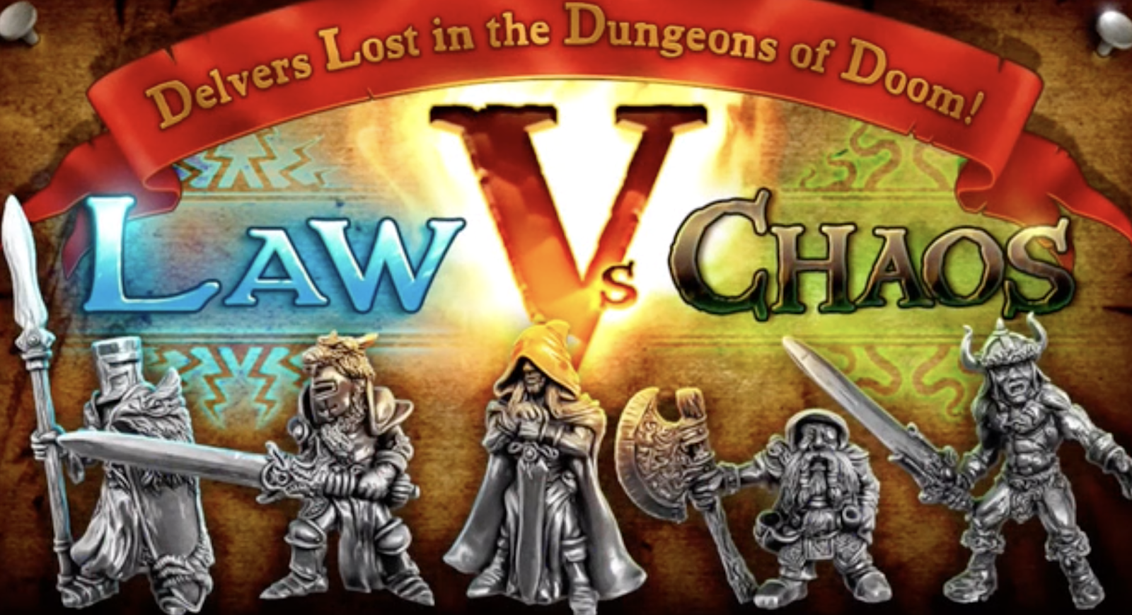 Tenkar's Tavern: Kickstarter - Dungeons of Doom V: Law Vs Chaos + Star ...