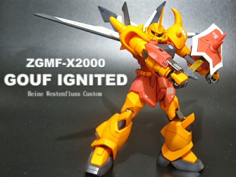 GOUF IGNITED - Heine Westenfluss Custom 老虎·烈焰型 - 海涅·西川專用機
