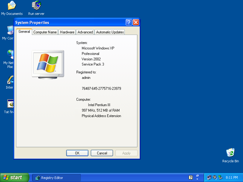 (Google Drive) Bản Windows XP Lite siêu nhẹ chỉ 216mb dành cho cấu hình ...