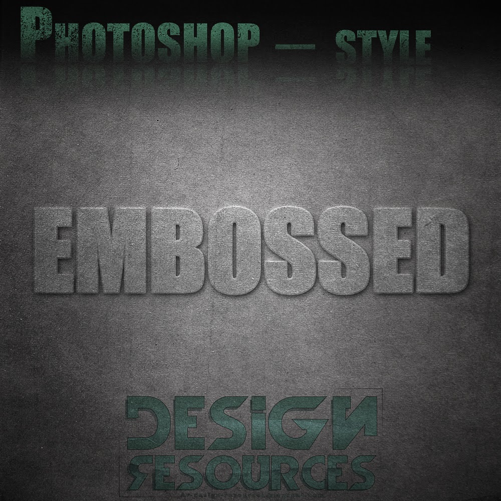 Embossed Styles | dR Design Resources