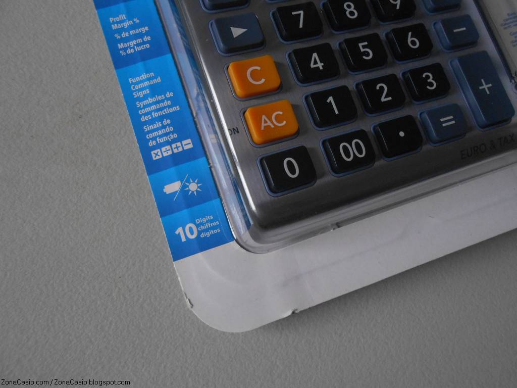 Zona Casio: Prueba: Calculadora Casio MS-100