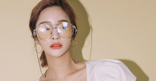 [Stylenanda] Wide Cap Sleeve Mini Dress | KSTYLICK - Latest Korean ...