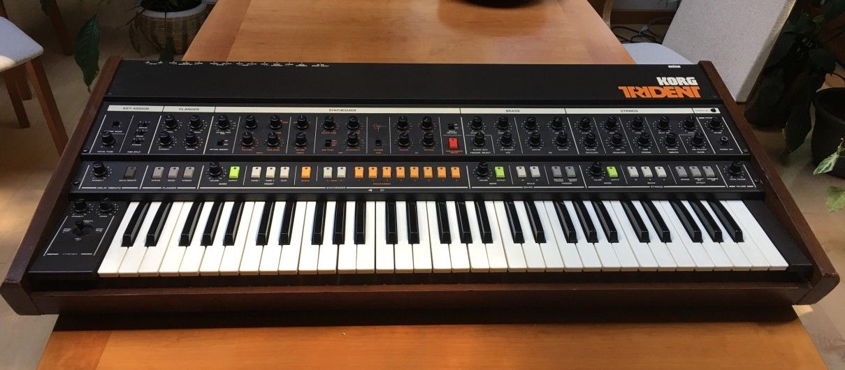 MATRIXSYNTH: Korg Trident Synth Keyboard
