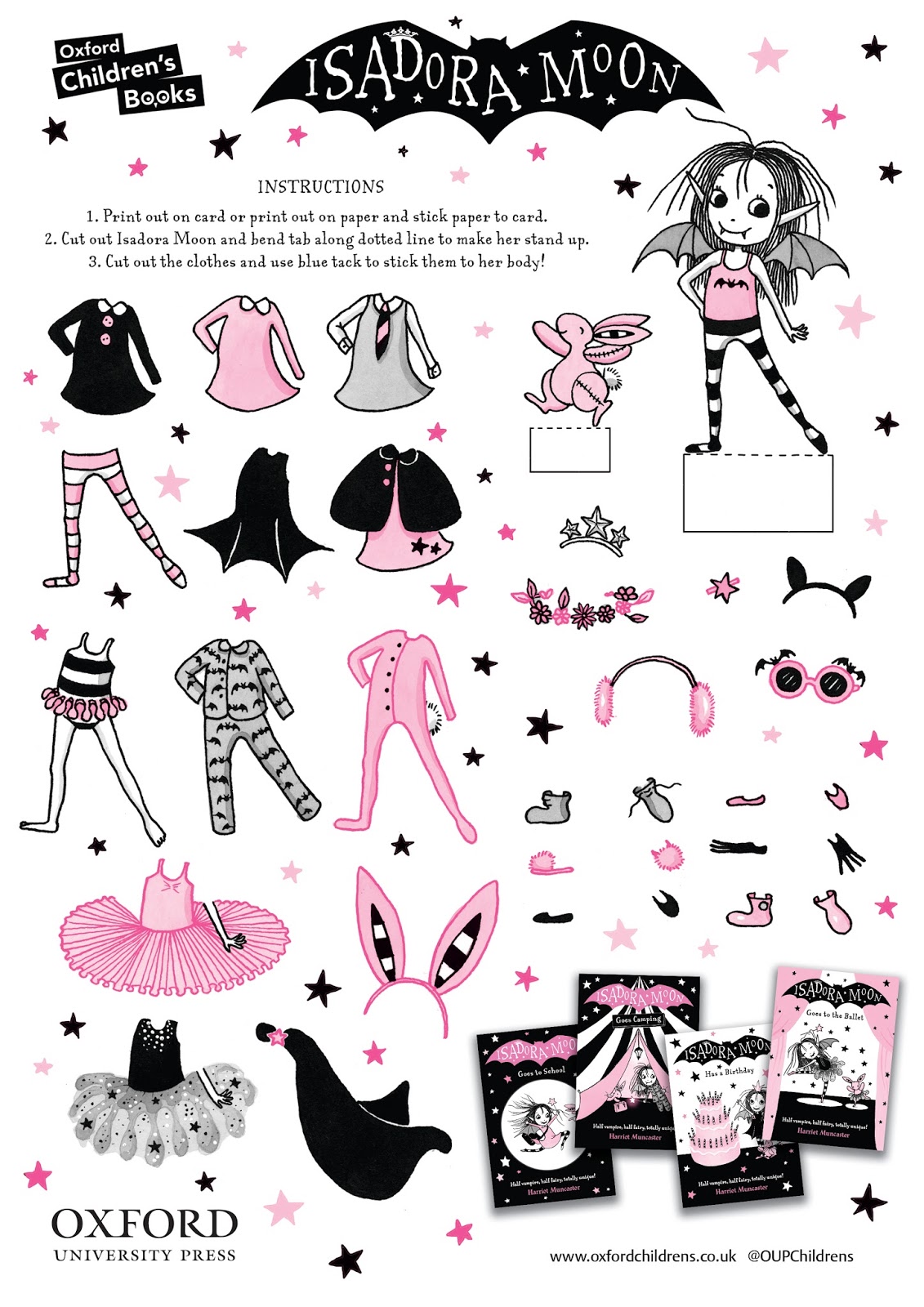 Victoria Stitch: Isadora Moon dress up doll and other things