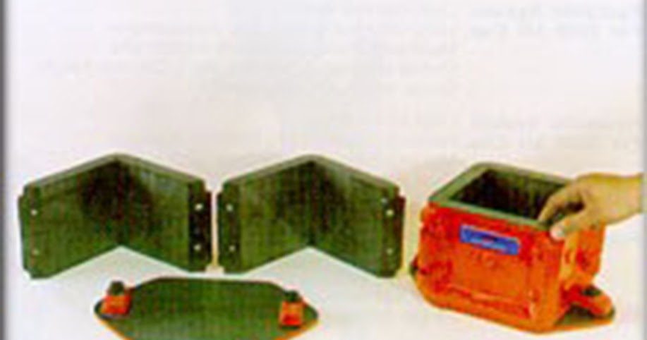 PRODUSEN ALAT LAB TEKNIK SIPIL INDONESIA: JUAL Concrete Cube Mold