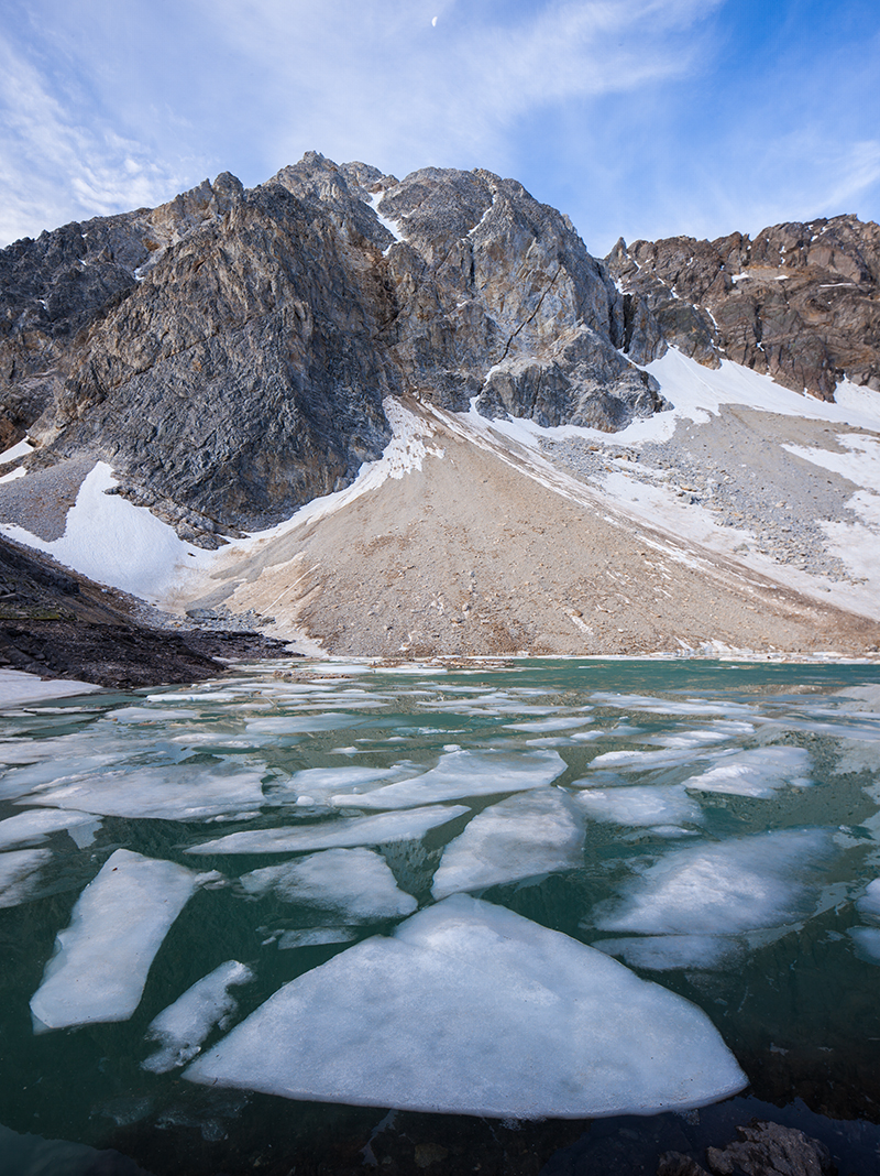 Ramblings: Morning at Pass Lake, Lost River Range, Idaho