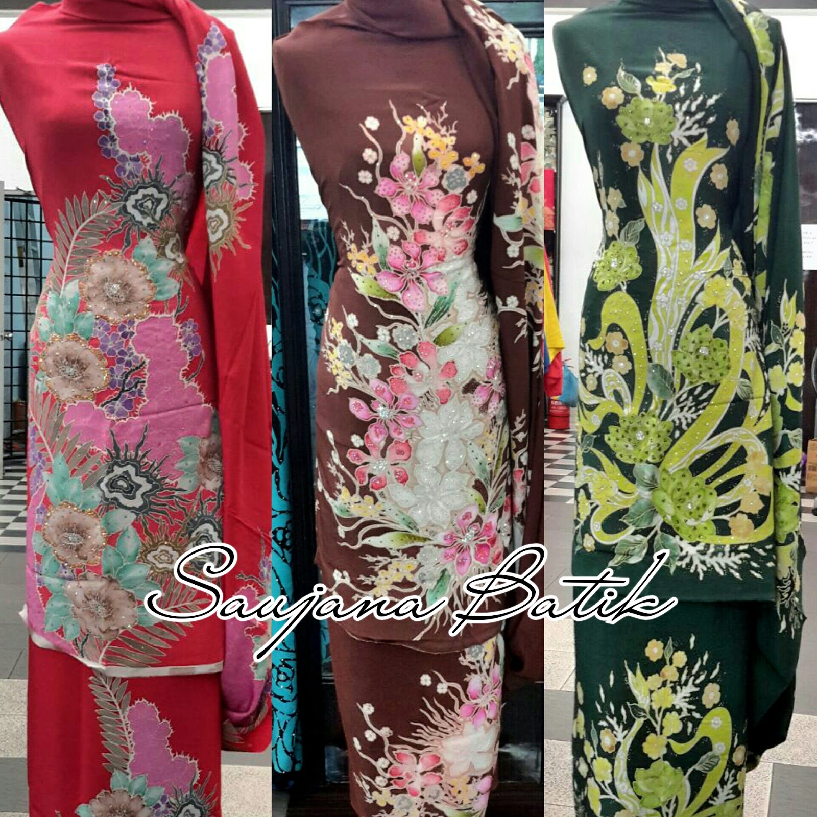 ~SAUJANA BATIK~Blog Batik Sutera.Jacquard.Rayon.Crepe Digital.Sutera ...