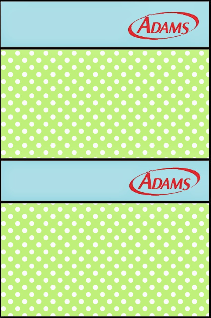 Green and Light Blue: Free Printable Candy Bar Labels. | Oh My ...