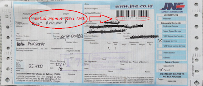 contoh tracking resi jne - DakotataroLam